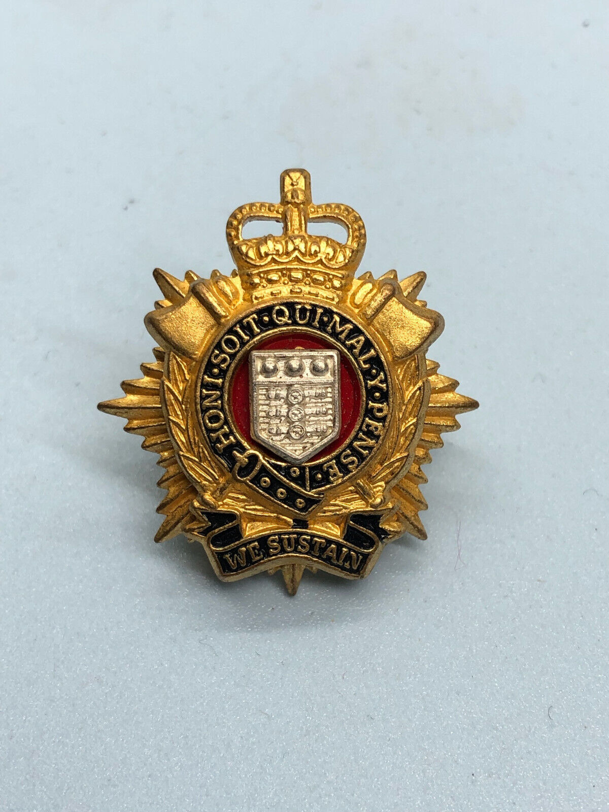 Genuine British Army Royal Logistic Corps RLC Collar Badge | For Sale ...