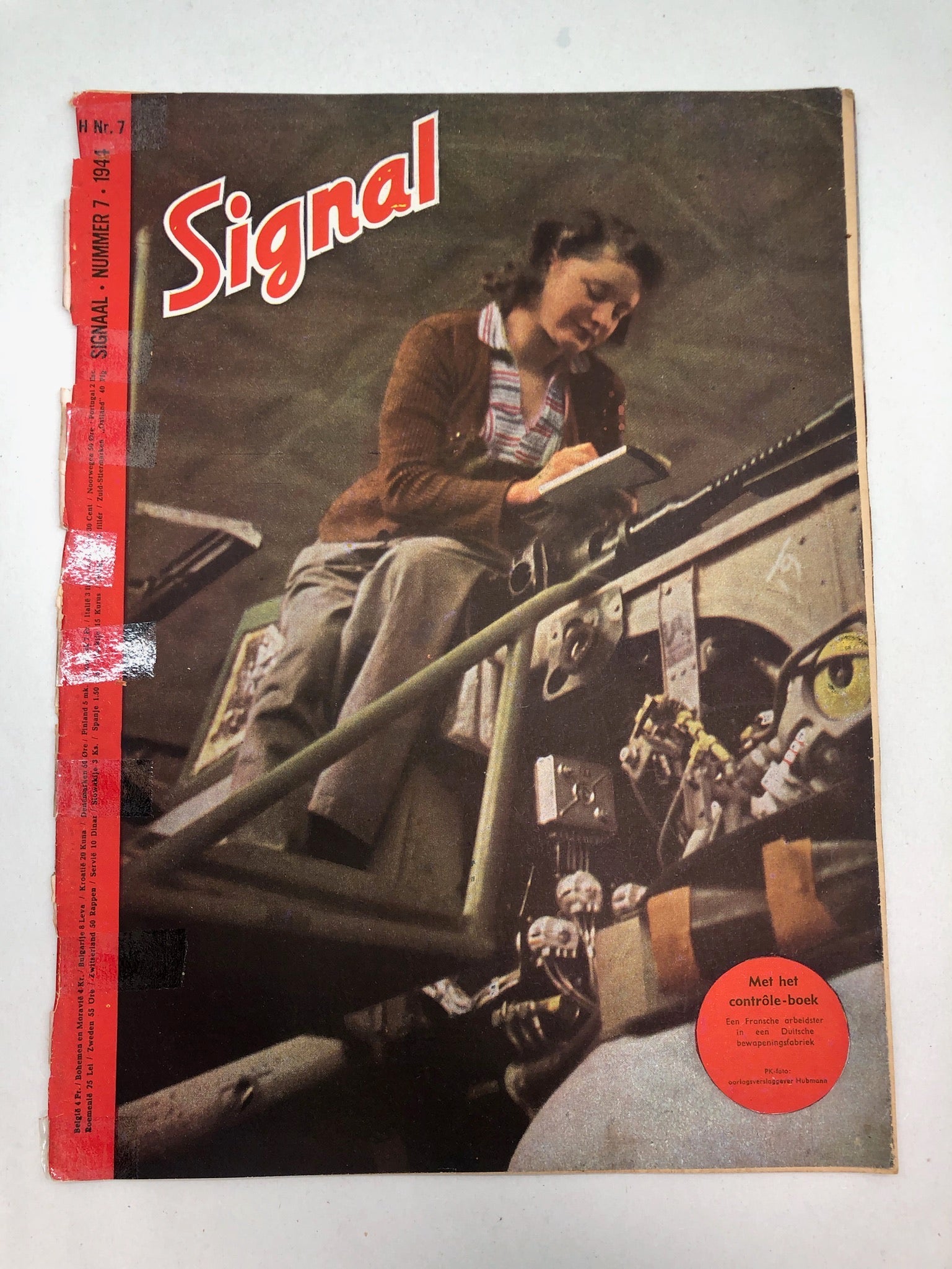 Original Dutch Language WW2 Propaganda Signaal Magazine - No.17 1944 ...