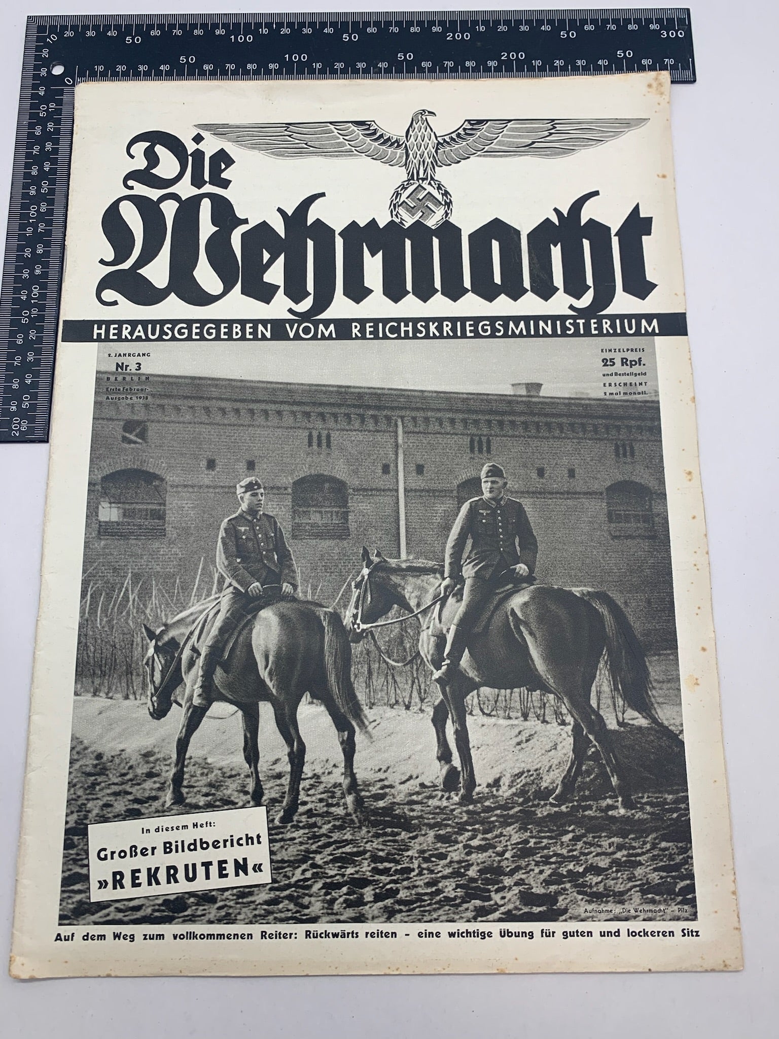 Die Wehrmacht German Propaganda Magazine Original WW2 – The Militaria Shop