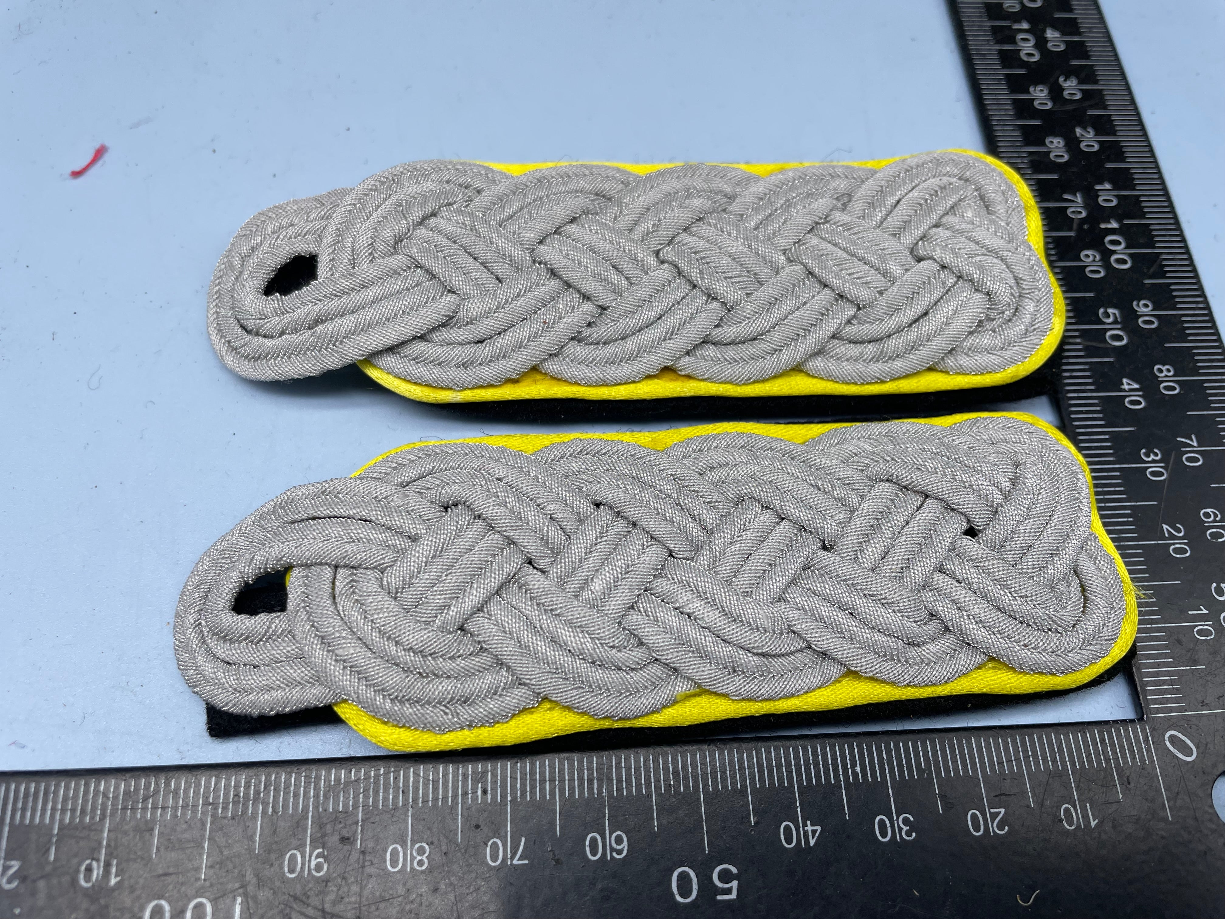 WW2 German Panzer / SS Signal Officer's Epaulettes | For Sale | The ...