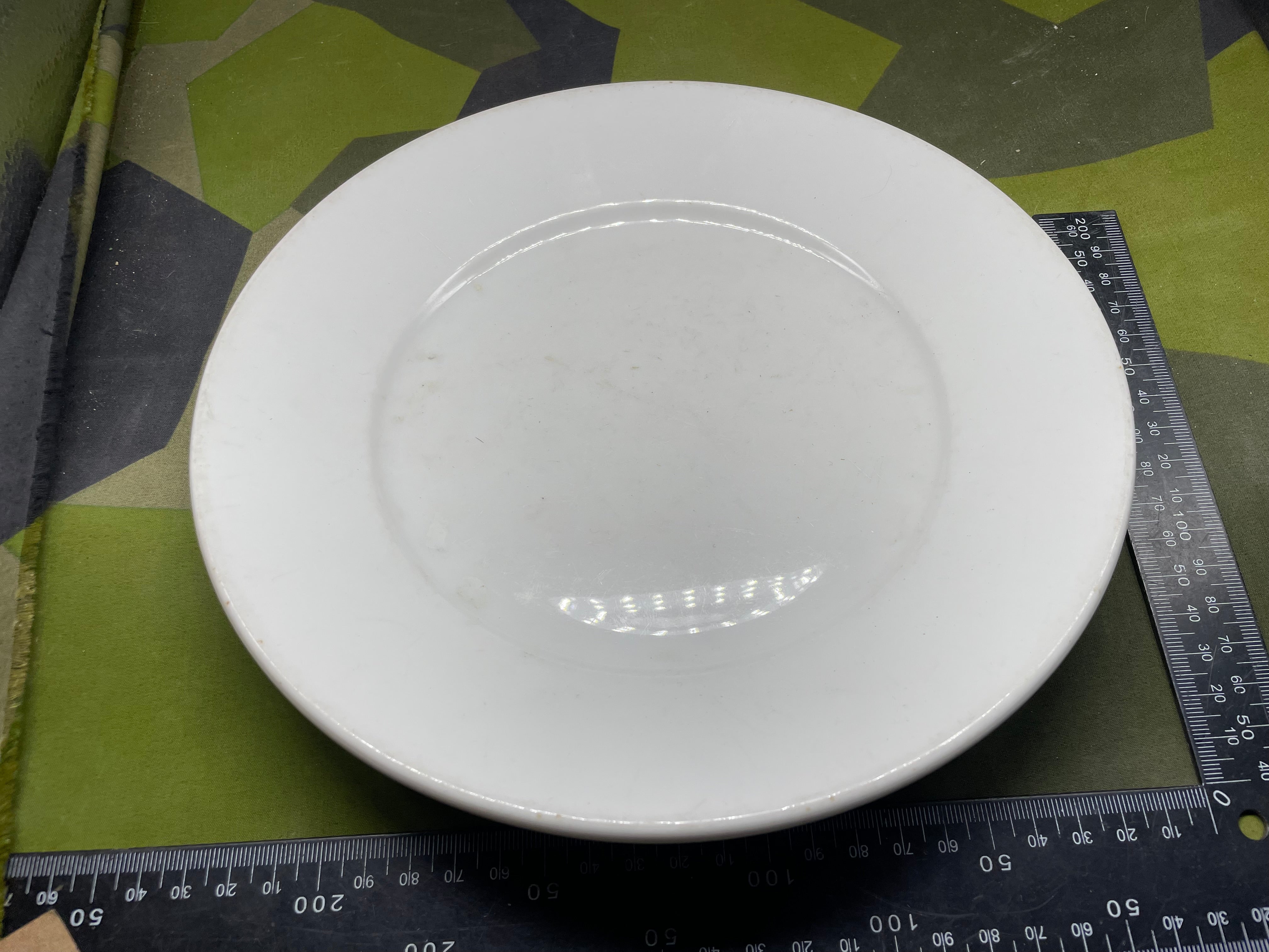Original WW2 German Army Mess Hall Dinner Plate - 1938
