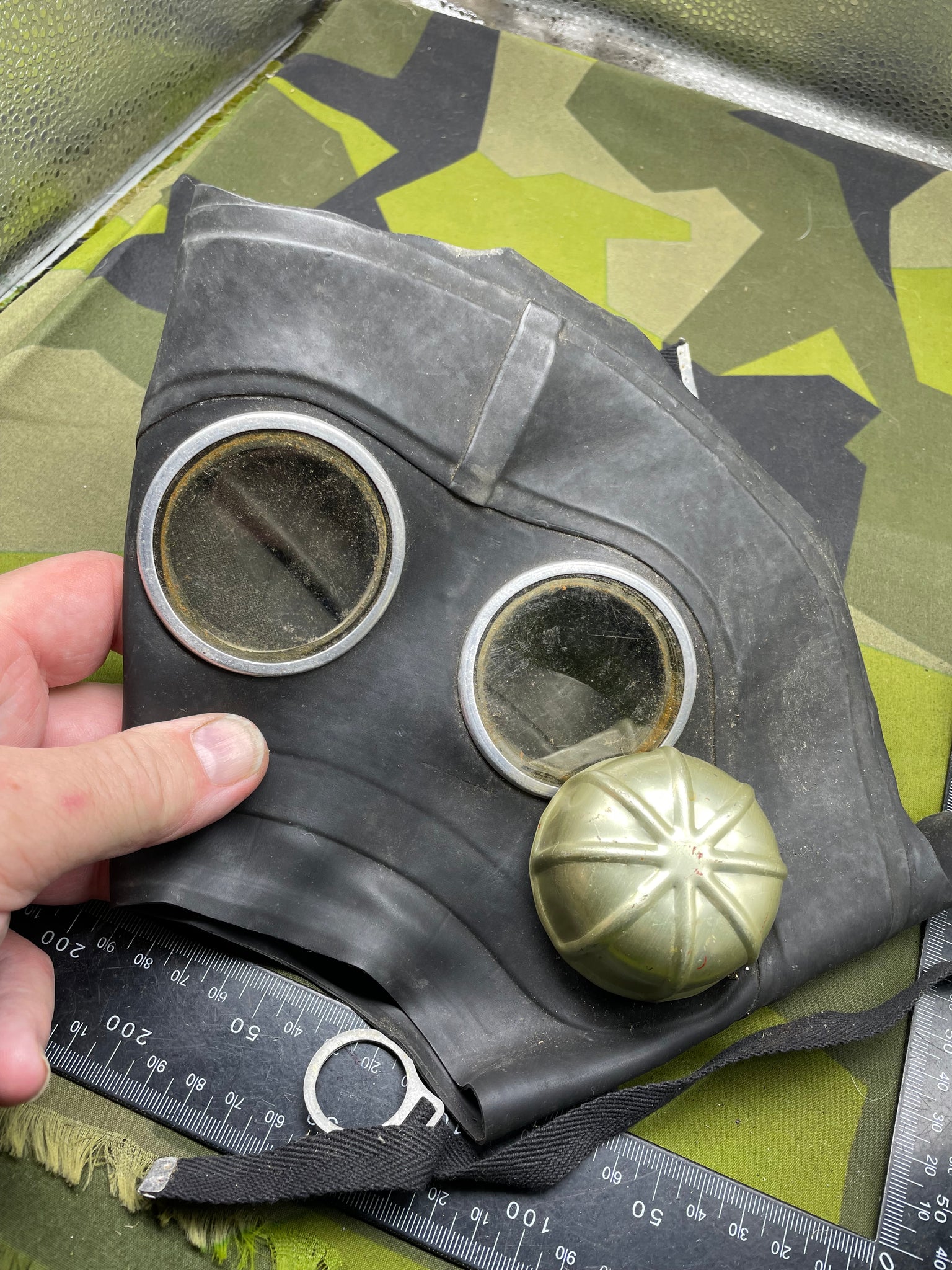 British Post WW2 C7 Civilian Respirator - No Filter | For Sale | The ...