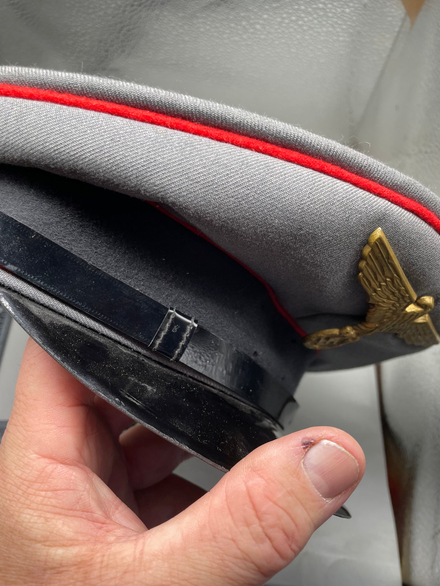 Original Post WW2 German Artillery Cap with Large Badge Added | For ...