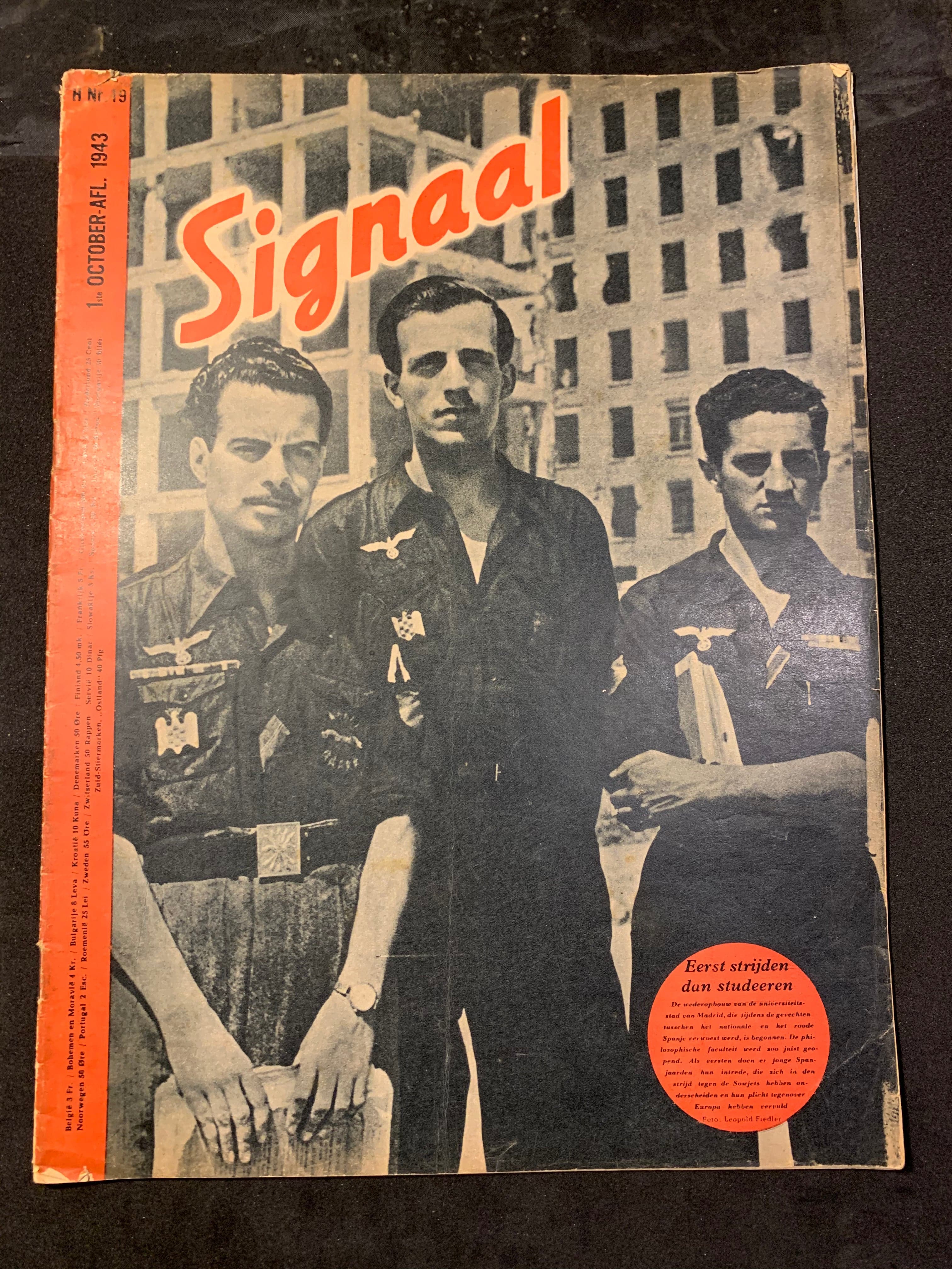 Signaal Magazine Original WW2 German - 1st October 1943 - #89 | For ...