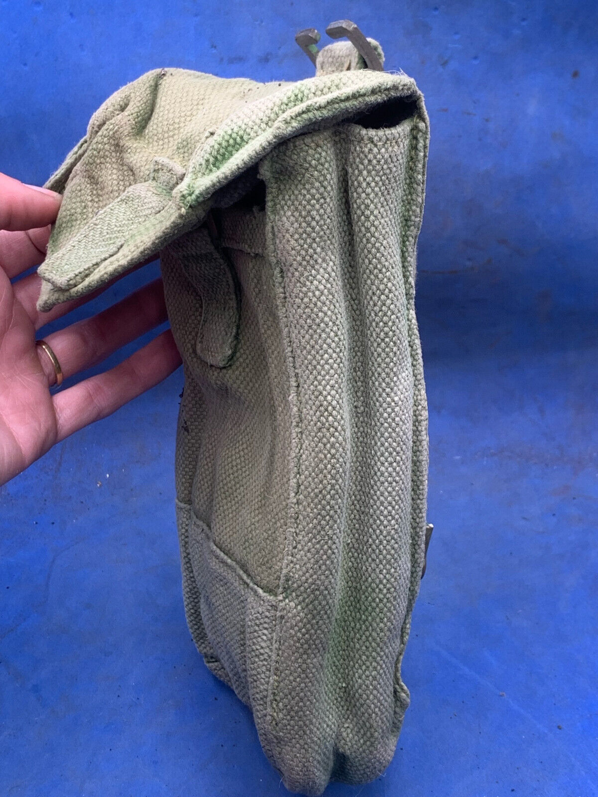 Original British Army 37 Pattern Webbing Bren Pouch Ww2 Pattern The