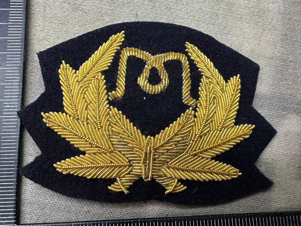 Merchant Navy Marconi Radio Operators Officers Bullion Embroidered Cap ...