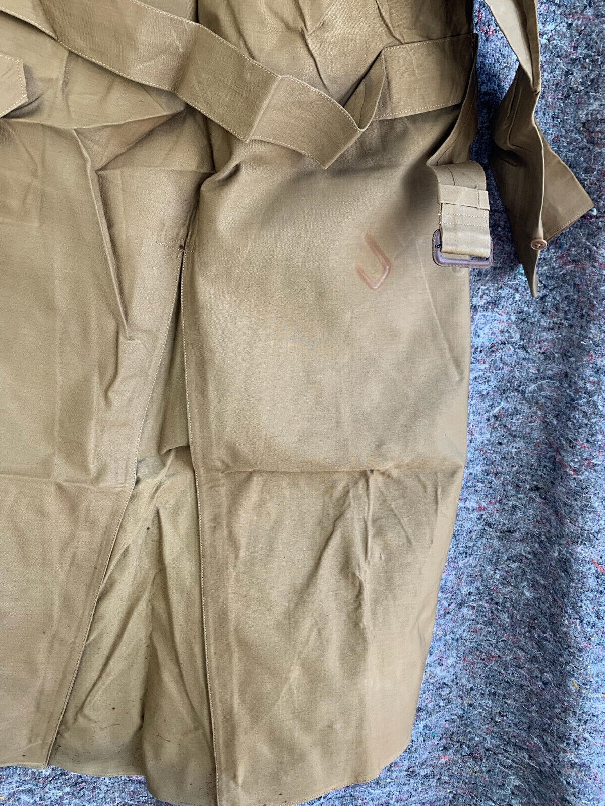 Original British Army Women's Land Army WLA Mackintosh Overcoat - WW2 ...