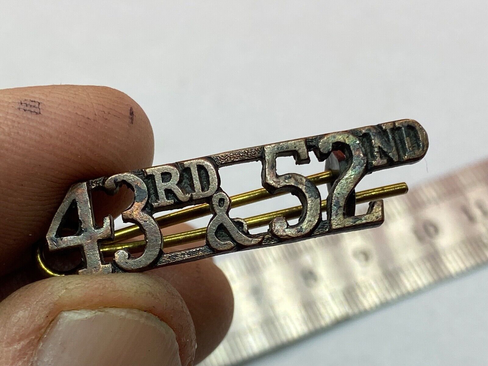 Original British Army 1st Green Jackets Brigade (43rd & 52nd) Shoulder ...