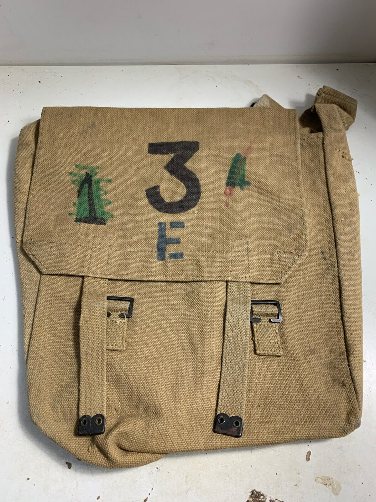 Original British Army WW2 37 Pattern Large Pack – The Militaria Shop